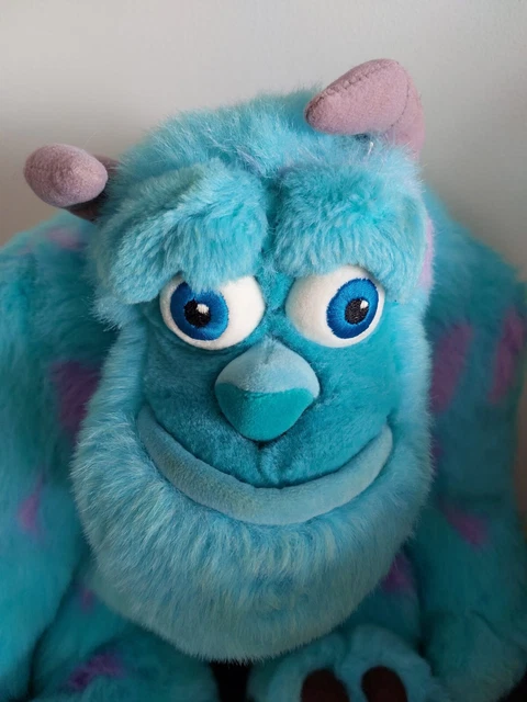 DISNEY PIXAR 32 cm Monsters Inc Sulley Plush Soft Toy Blue/ Purple ...