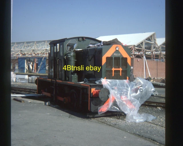ORIGINAL 35MM SLIDE Army Fowler 0-4-0 No4 at West End 4.1976 £2.49 ...