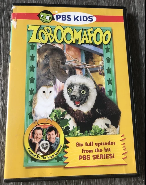 ZOBOOMAFOO WITH THE Kratt Brothers DVD PBS Kids TV Show Chris Martin ...