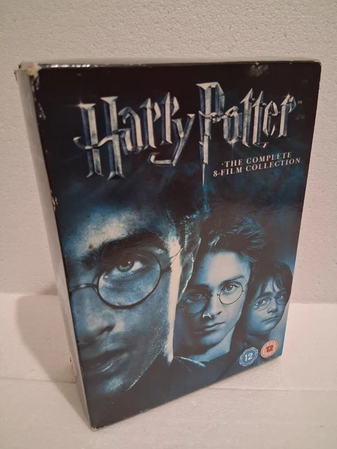 HARRY POTTER - The Complete 8 Film Collection DVD Box Set - 8 Discs £7. ...