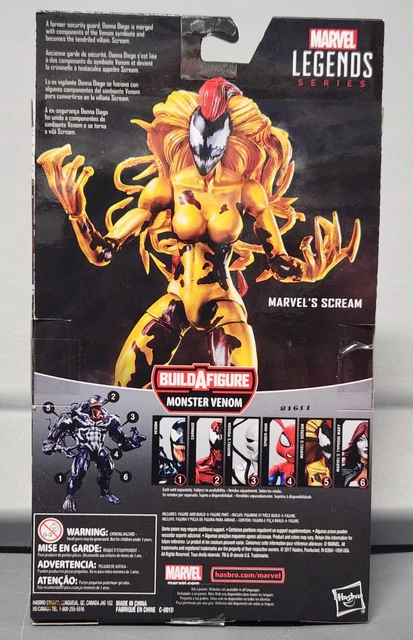 HASBRO MARVEL LEGENDS 6" Venom BAF Marvel's Scream Action Figure $129. ...