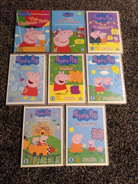 PEPPA PIG DVD Bundle £5.99 - PicClick UK