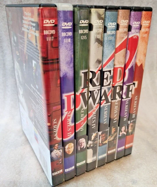 RED DWARF COMPLETE ORIGINAL SERIES 1-8 DVD Collection Season 1 2 3 4 5 ...