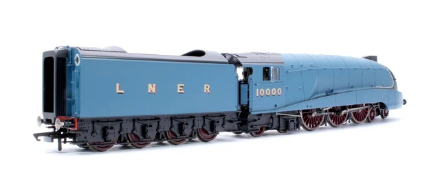 HORNBY 'OO' GAUGE Lner Blue 4-6-4 Class W1 '10000' Steam Locomotive £159.50 - PicClick UK
