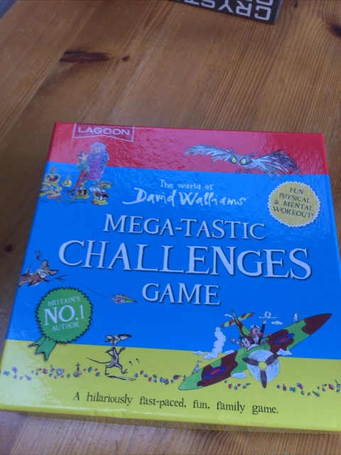THE WORLD OF David Walliams - Mega-Tastic Challenges Game £4.99 ...