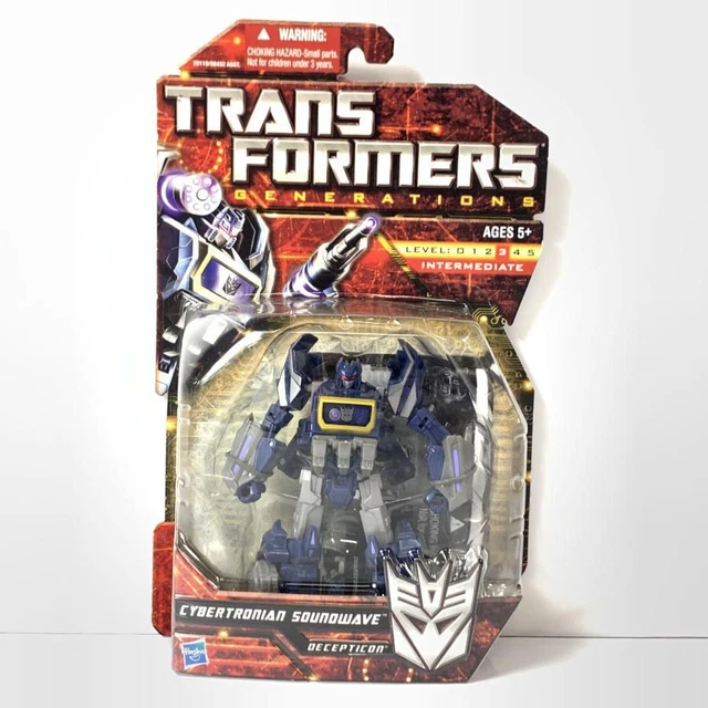 HASBRO TRANSFORMERS GENERATIONS CYBERTRONIAN SOUNDWAVE Action Figure ...