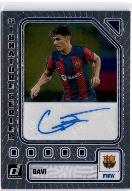 GAVI 2023-24 PANINI Donruss Signature Series Auto FC Barcelona EUR 6,91 ...