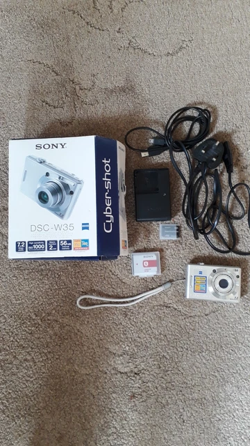 SONY CYBERSHOT DSC-W35 Digital Camera £62.00 - PicClick UK