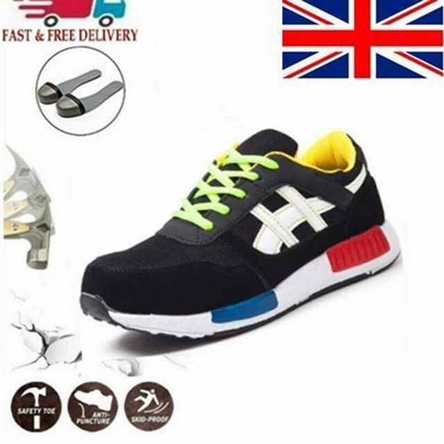 MENS WOMENS ULTRA Lightweight Safety Trainers Steel Toe Cap Work Boots ...
