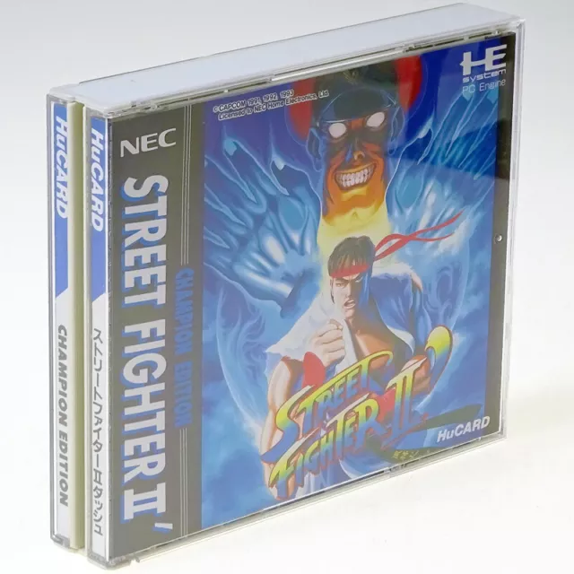 STREET FIGHTER II'NEC PC-Engine PCE HU-CARD Japan Import DUO TG-16 ...