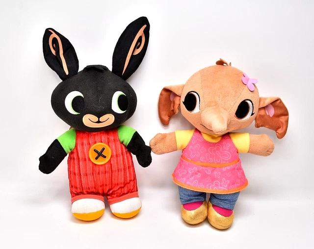 2X CBEEBIES BING Hase & Sula 11" sprechendes Plüschtier EUR 17,51 ...