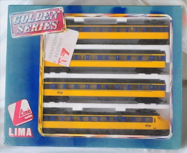 LIMA 149709 - HO Gauge Mat '54 4-car 'Hondekop' NS EMU - Yellow Dutch ...