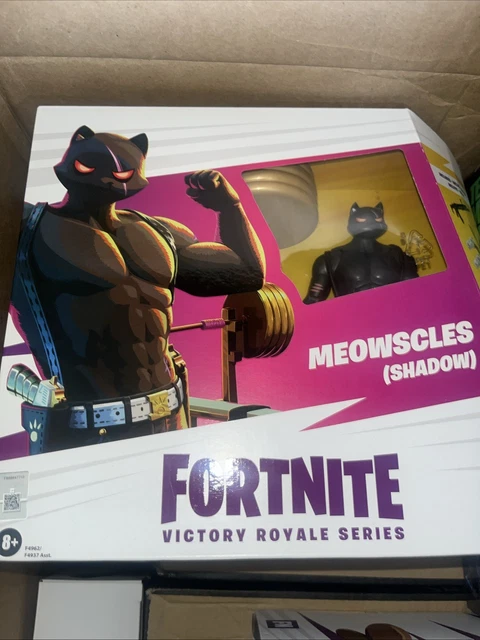 HASBRO FORTNITE VICTORY Royale Series Meowscles (Shadow) Action Figure ...