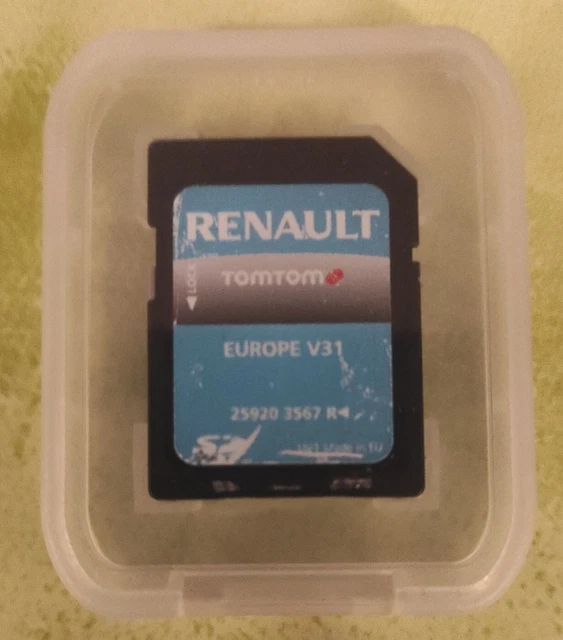 SD CARD GPS renault europe V31 3567R authentique EUR 19,00 - PicClick FR