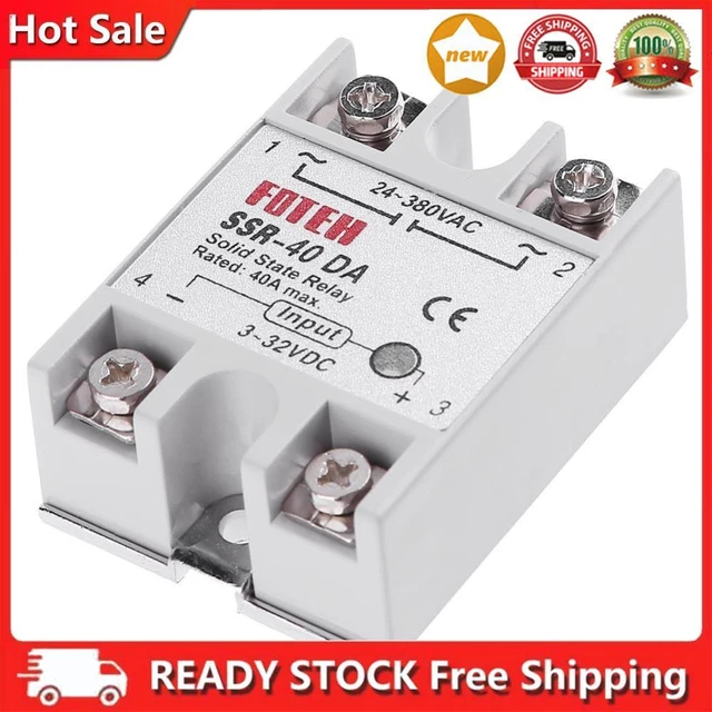 SINGLE PHASE RELAY Module Portable Channel Relay Module for Temperature ...