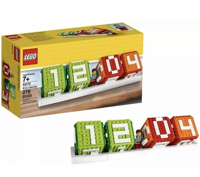 *BRAND NEW* LEGO Iconic Brick Calendar Building Set | 40172 $100.00 ...