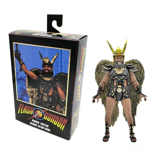 7'' ACTION FIGURE NECA Flash Gordon Prince Vultan Ultimate Collect Toy ...