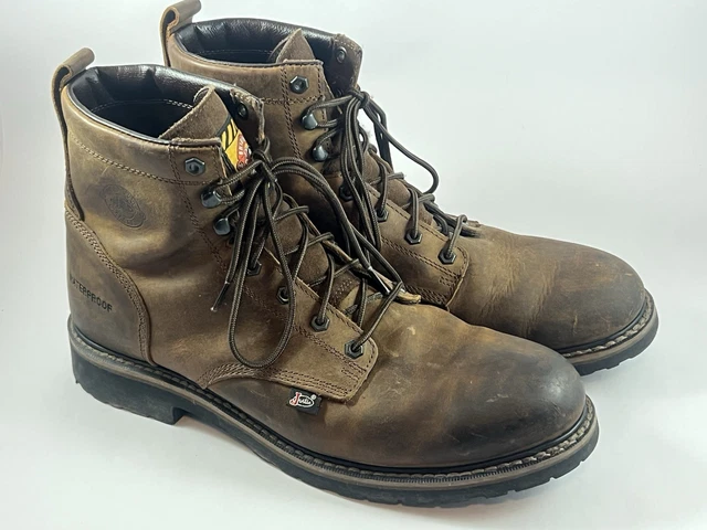 JUSTIN WORK BOOTS WK968, Size 13EE Soft Toe £41.00 - PicClick UK