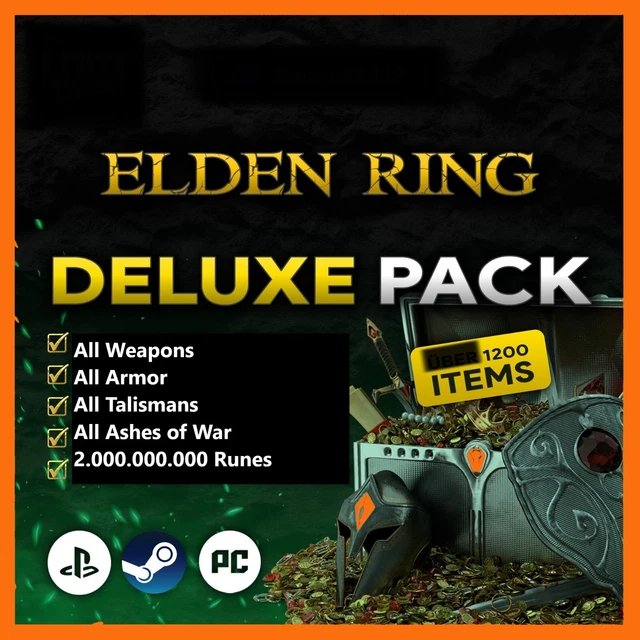 ELDEN RING RUNES Deluxe - PS4 PS5 PC Xbox - tutti gli articoli, 2 bil ...