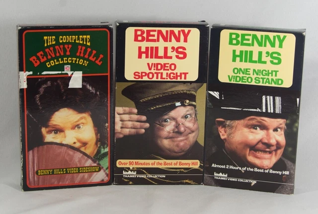 THE BENNY HILL Show 3 VHS Lot British Comedy Show Vintage £9.32 ...