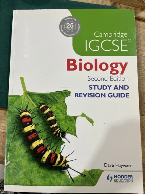 CAMBRIDGE IGCSE BIOLOGY Study and Revision Guide 2nd edition by Dave ...