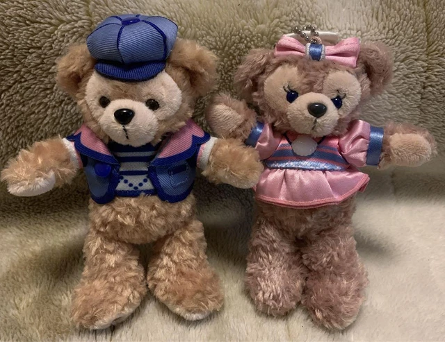 DISNEY TDS DUFFY Shellie Mae Plush Mascot Set Lot of 2 Goods [E03032 £ ...