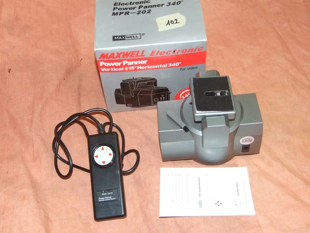 MAXWELL ELECTRONIC POWER Panner MP-202R (Pan/Tilt Head mit IR ...