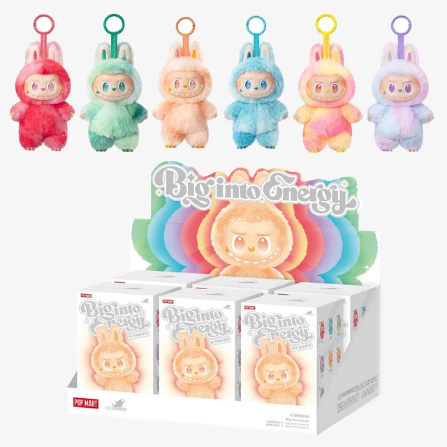 POPMART LABUBU THE MONSTERS Big into Energy Series-Vinyl Plush Pendant ...