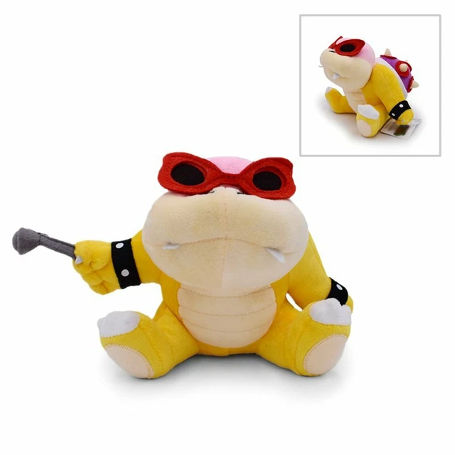 7& SUPER MARIO Bros Roy Koopa Plush Soft Stuffed Toy Doll Kids Boy UK £ ...