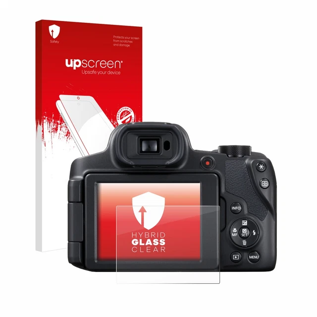 UPSCREEN GLASS ARMORED film for Canon PowerShot SX70 HS protection ...