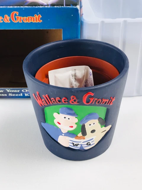 WALLACE AND GROMIT - Plant Pot VINTAGE £30.00 - PicClick UK