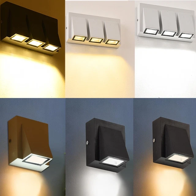 5-15W WANDLEUCHTE WANDLAMPE außen/innen LED Wand Leuchte Lampe ...