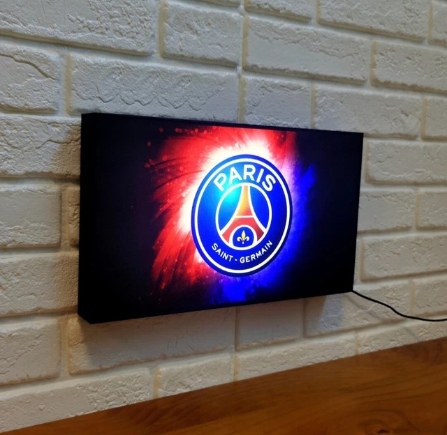 ENSEIGNE LUMINEUSE PARIS Saint Germain PSG Football Club LED EUR 70,00 ...