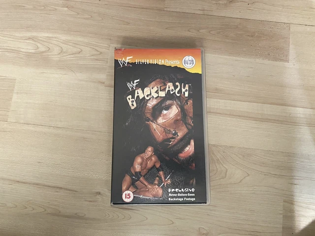 WWE / WWF Backlash 99 VHS £2.50 - PicClick UK
