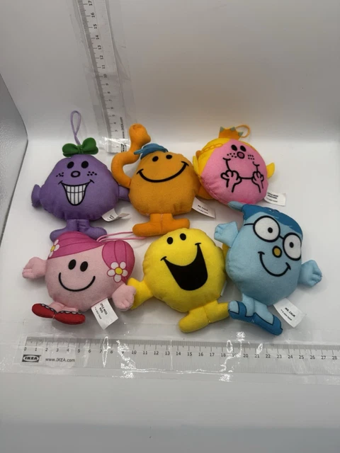 MCDONALDS HAPPY MEAL Mr Men And Little Miss Plush Soft Toy Bundle £8.00 ...