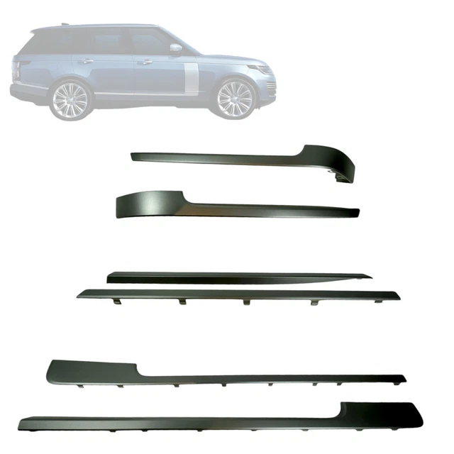 RANGE ROVER DOOR Moulding Trim Grey 6 Piece Vogue Autobiography For ...
