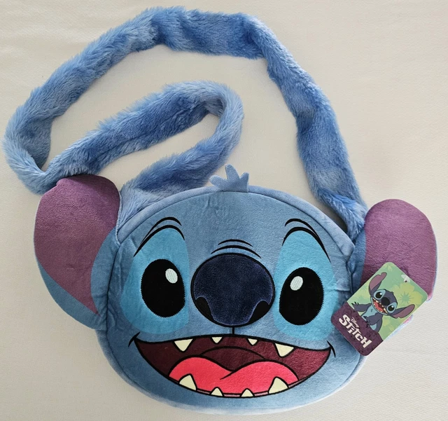 DISNEY STITCH PLUSH Tote Bag Lilo & Stitch Large Luxury School Shoulder ...