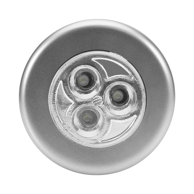 LED WARDROBE TOUCH Lights Stick On Lamp Battery Kitchen Under Cabinet ...