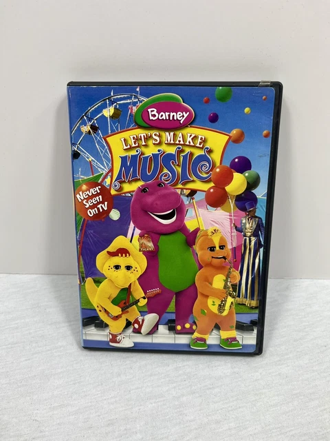 BARNEY LETS MAKE Music DVD $22.15 - PicClick CA