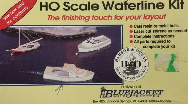 HARBOR & OCEAN Lobster Boat Kit Ho Scale Brand New $12.51 - PicClick CA