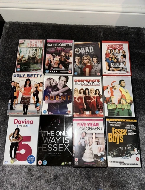 DVD COLLECTION 12 films & TV Series. £2.24 - PicClick UK