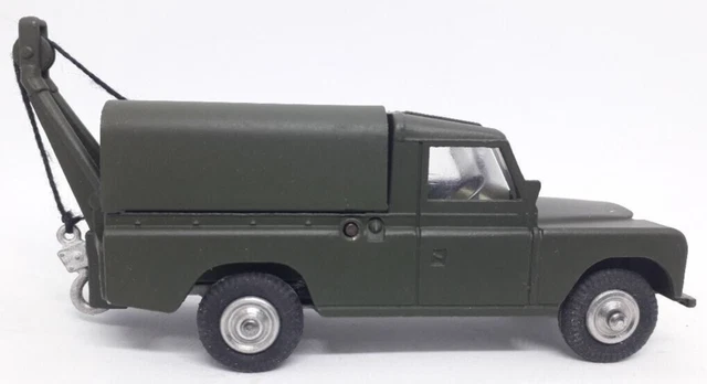 CORGI 417 LAND Rover Recovery - Our conversion into REME in Drab Green ...