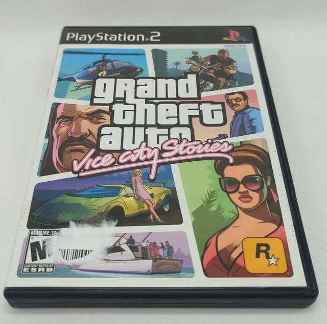 Grand Theft Auto Vice City Stories Sony Playstation 2 2007 Complet