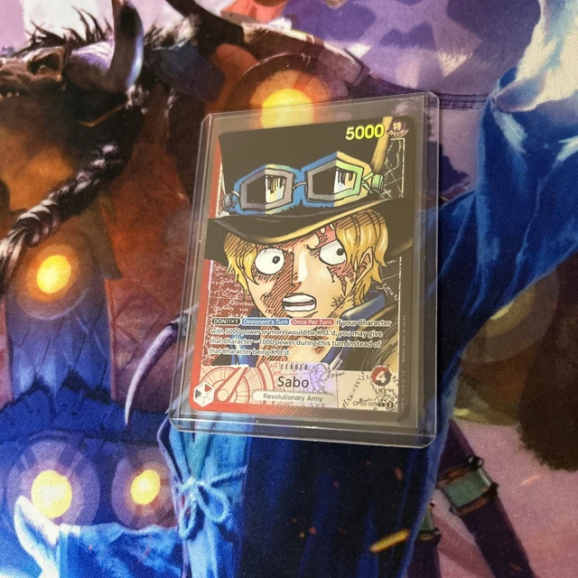 ONE PIECE TCG - Sabo OP05-001 Leader Alternate Art - English Ready To ...