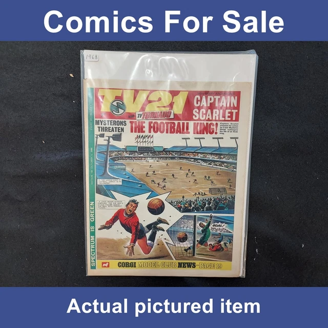 TV21 AND TV Tornado comic #194 - 05 October 1968 Captain Scarlet ...