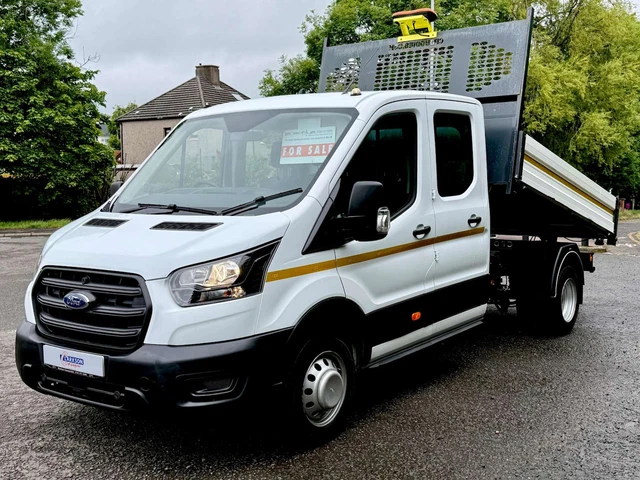 2022 FORD TRANSIT 2.0 EcoBlue 130ps Double Cab Chassis CHASSIS CAB ...