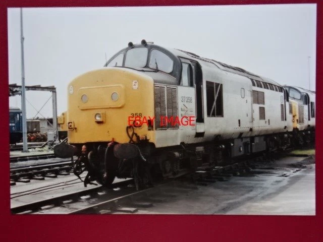 PHOTO BR Class 37 Diesel Loco No 37358 £1.85 - PicClick UK