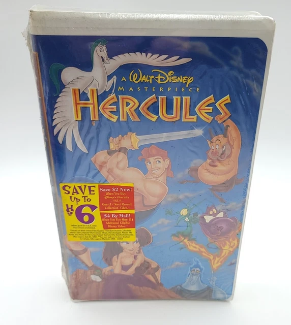 HERCULES VHS 1998 A Walt Disney Masterpiece Clamshell New Sealed £9.02 ...