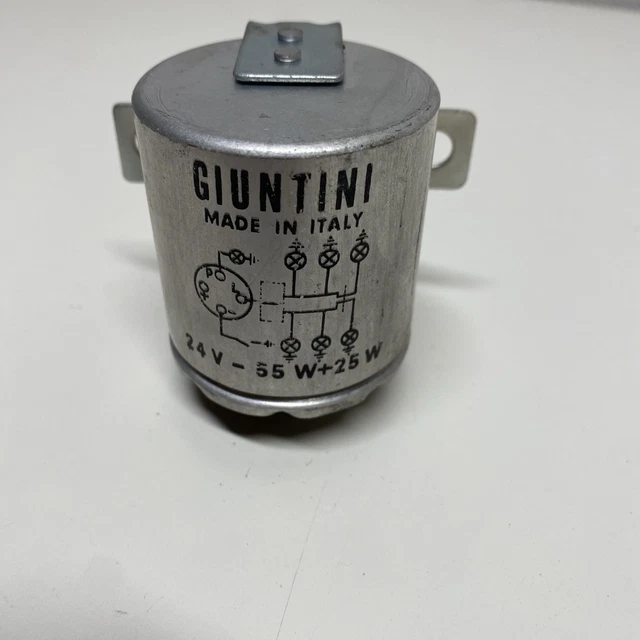 FIAT OM IVECO Flashing Relay 24V-55W + 25W Joints Oem 20350 £72.93 ...