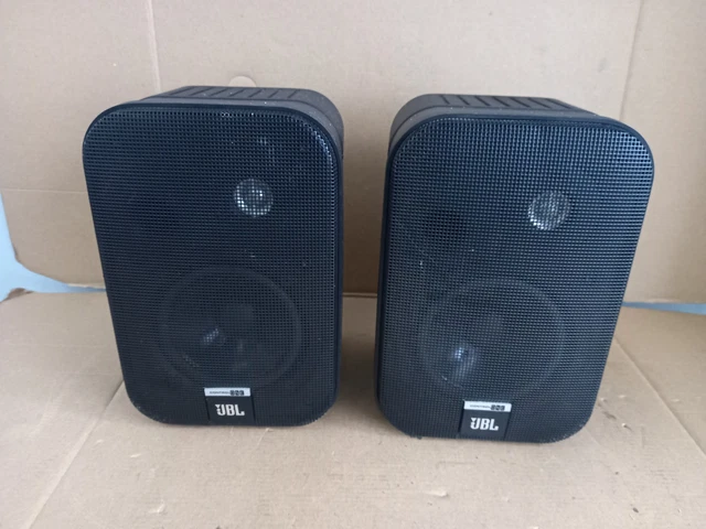 JBL CONTROL ONE Black – Passive 2‑way 100 mm Bookshelf Speaker Pair £40.24 - PicClick UK